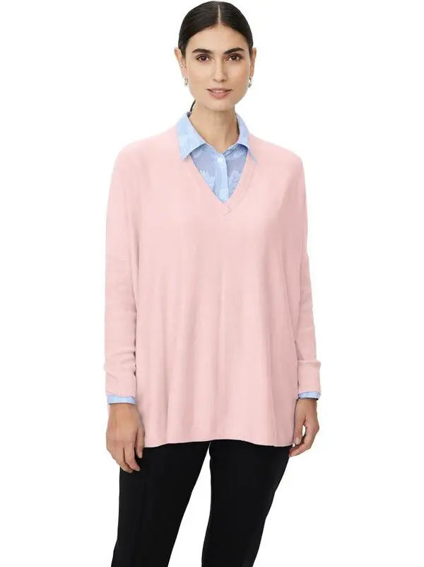 MASAI COPENHAGEN V-neck Relaxed Fit Sweater - Primrose