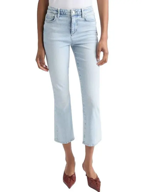L'AGENCE Tati High Waist Crop Jeans - Cabo