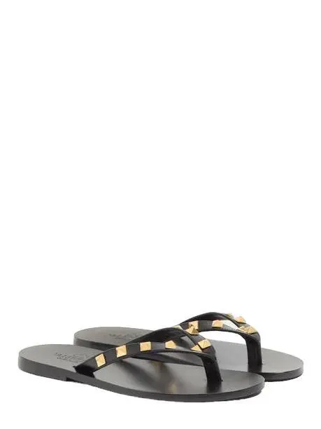Valentino Garavani Rockstud Flip Flop - Black