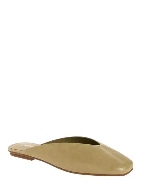 Jeffrey Campbell Advocate Square Toe Mule - Sage
