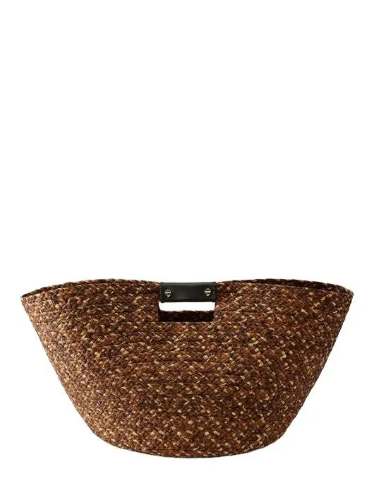 Helen Kaminski Leonor Braided Raffia Tote - Nutshell Multi