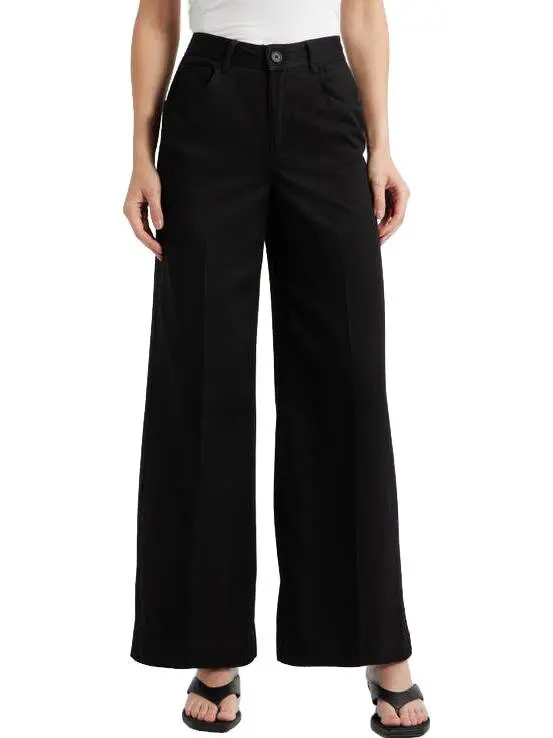 MAVI Five-pocket Wide Leg Pants - Black
