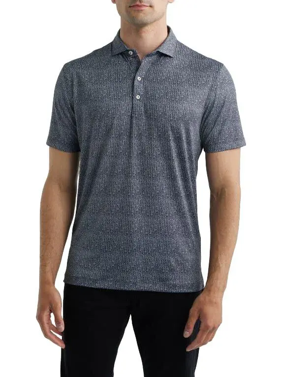 Johnnie-o Bar's Open Performance Jersey Polo - Black