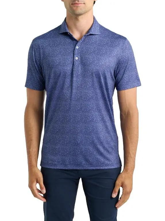 Johnnie-o Bar's Open Performance Jersey Polo - Navy