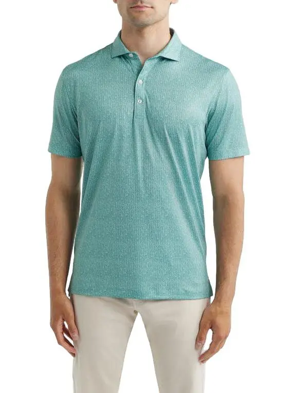 Johnnie-o Bar's Open Performance Jersey Polo - Sublime