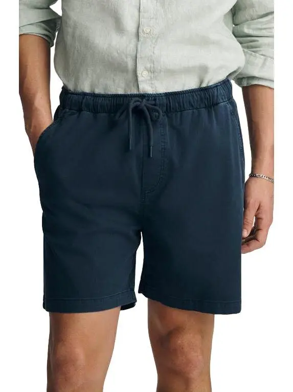 MAVI Drawstring Woven Shorts - Total Eclipse