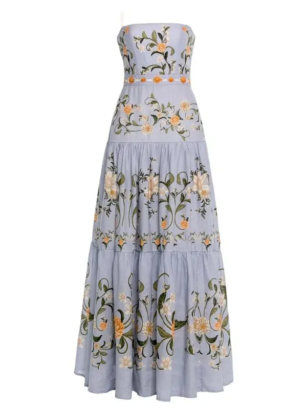 Agua Bendita Lima Valle Maxi Dress - Multicolor
