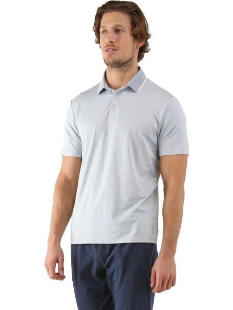GLYDER Power Fade Polo - Ash Grey