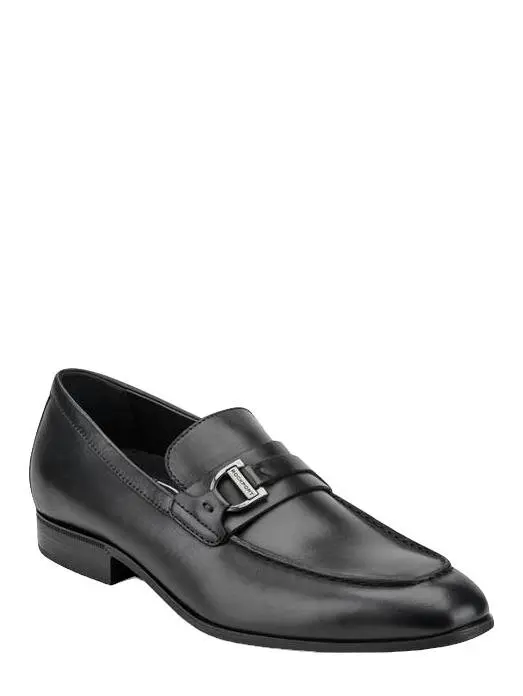 Rockport Carlo Leather Loafer With Horsebit Detail - Black