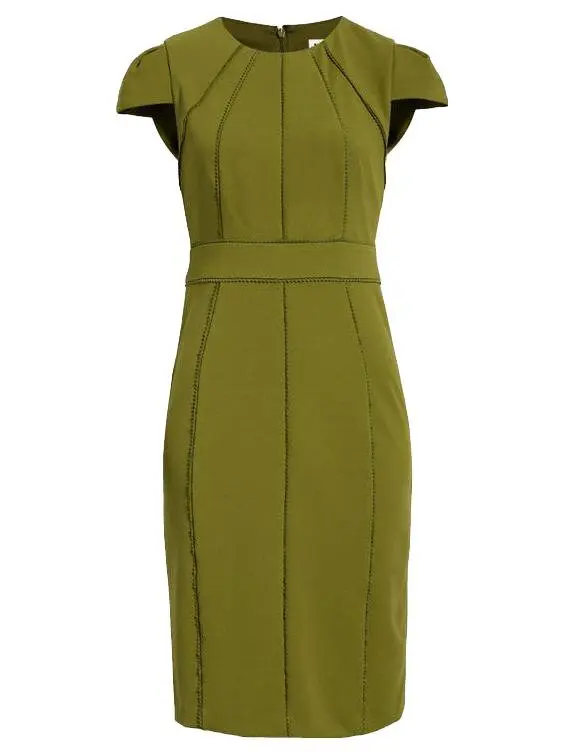 Anne Klein Cap Sleeve Sheath Dress - Ivy