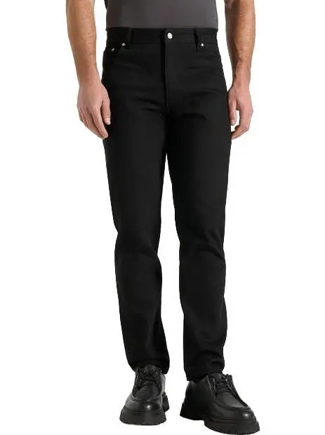 Manière De Voir Relaxed Straight Leg Jeans - Black