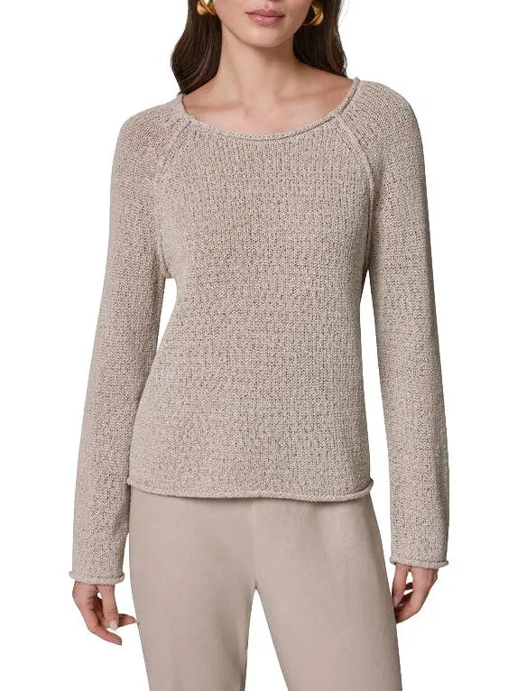 Donna Karan New York Easy Boat Neck Sweater - Sandstone Multi