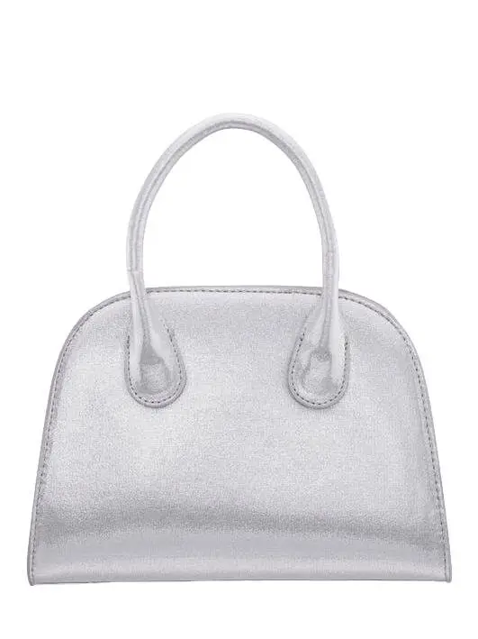 Nina Ainsley Top Handle Bag - Silver