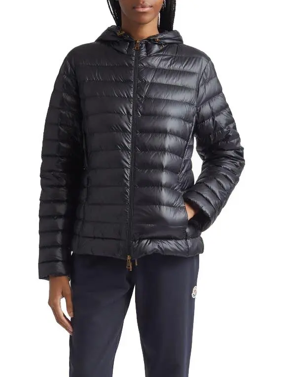 Moncler Hooded Down Puffer Jacket - Black