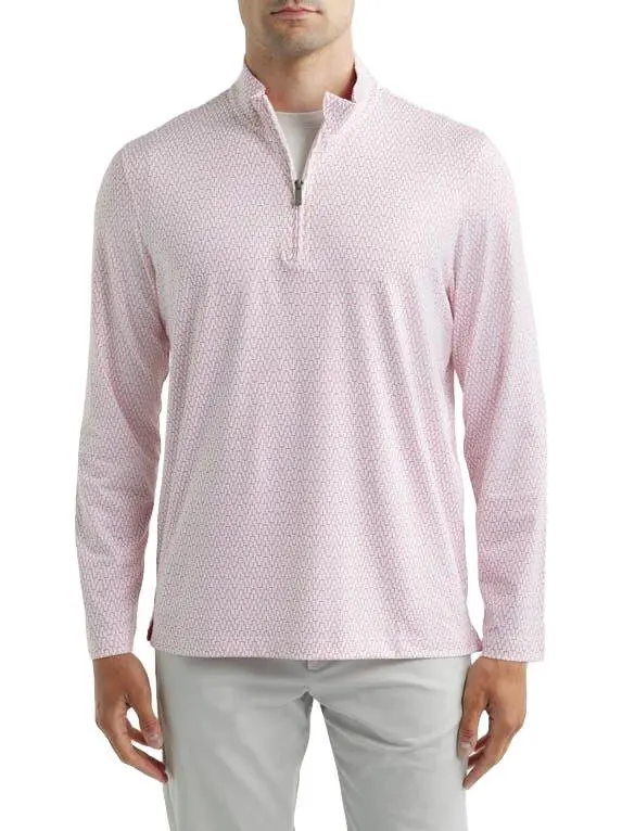 Johnston & Murphy Xc4™ Performance Game Day Quarter-zip Pullover - Red