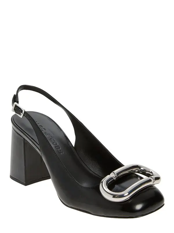 Marc Jacobs Pop J Marc Slingback Pump - Black
