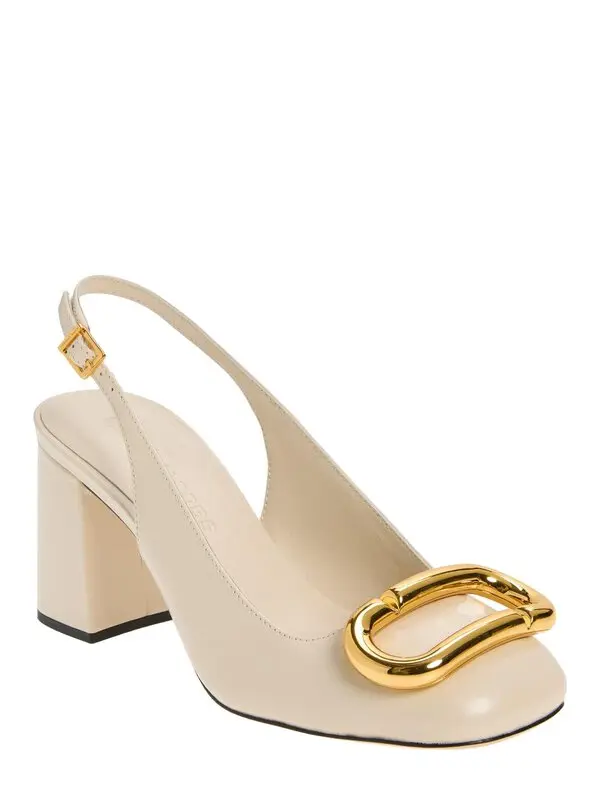 Marc Jacobs Pop J Marc Slingback Pump - Cloud White