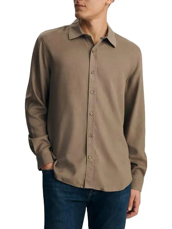 MAVI Regular Fit Button-up Shirt - Morel