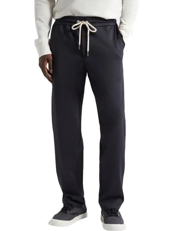 Moncler Nylon Blend Sweatpants - Blue