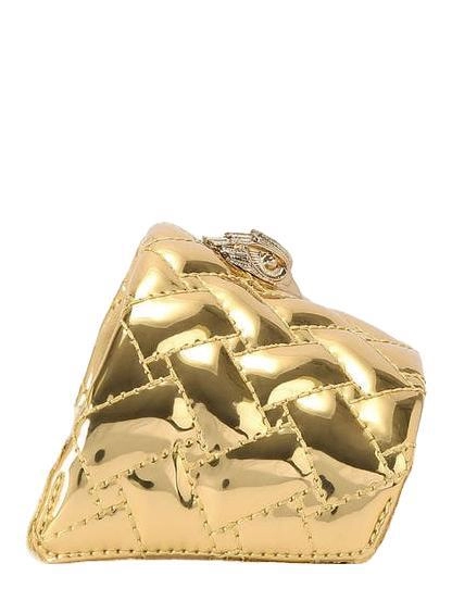 Kurt Geiger Meena Eagle Slide Sandal - Gold