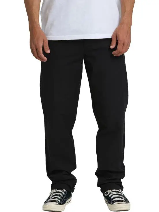 BILLABONG Surftrek Straight Fit Touring Pants - Black
