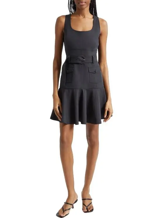 Cinq À Sept Sayla Belted Minidress - Black