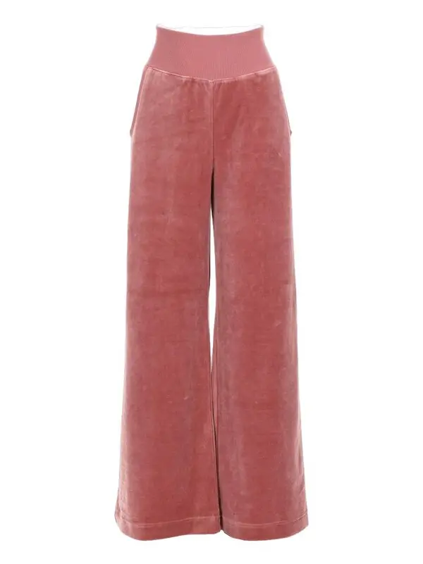 Alberta Ferretti Chenille Athleisure Trousers - Multicolor