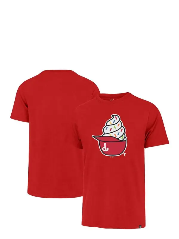 '47 Philadelphia Phillies Ice Cream Helmet Franklin T-shirt - Red