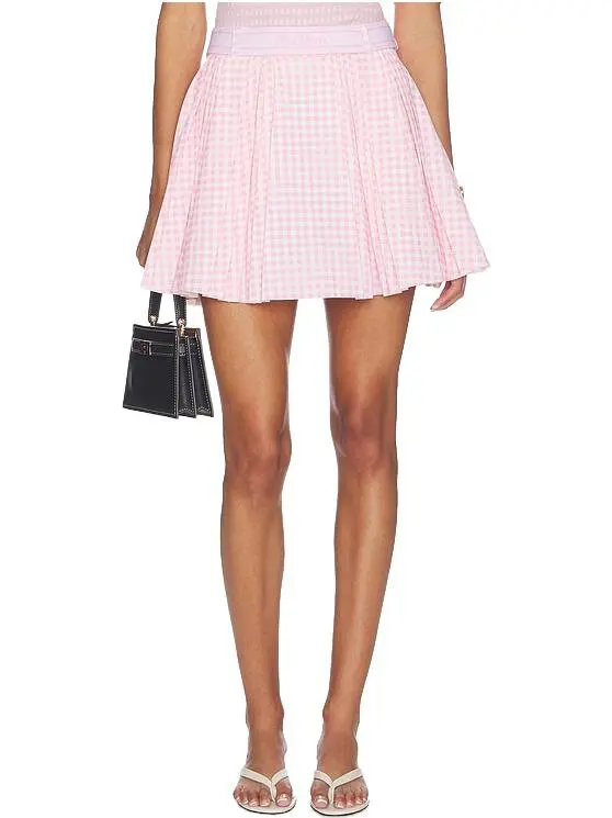 MALBON X Hvn Joelle Skirt - Blush