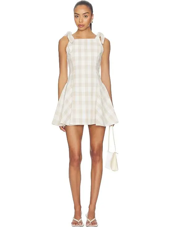 MAUDE CLUB Chelsea Dress Gingham Checks - Multi