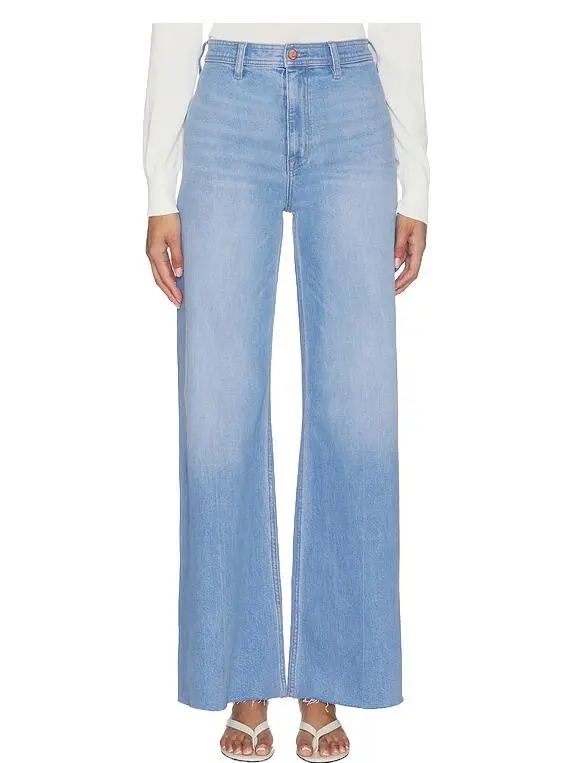 PISTOLA Penny High Rise Wide Leg Jeans - Blue