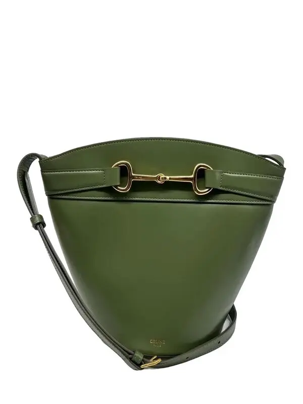 Celine Leather Shoulder Bag - Multicolor