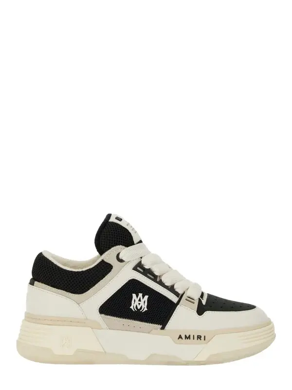 Amiri Ma-1 Leather Sneakers - Black
