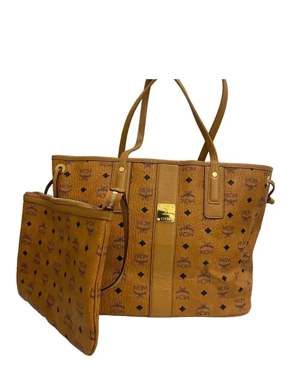 Mcm Leather Tote Bag - Multicolor