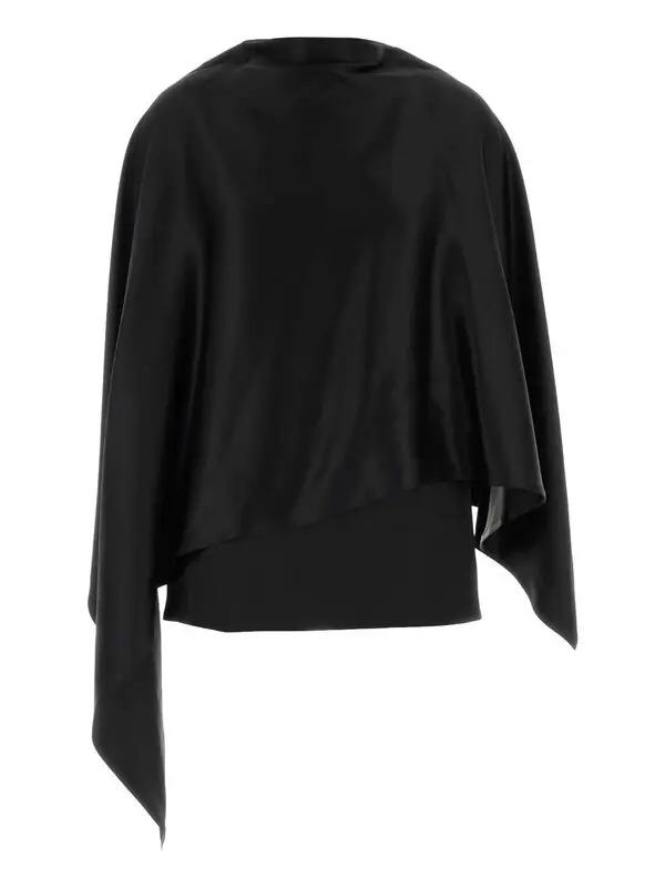 Bottega Veneta Raso Top - Black