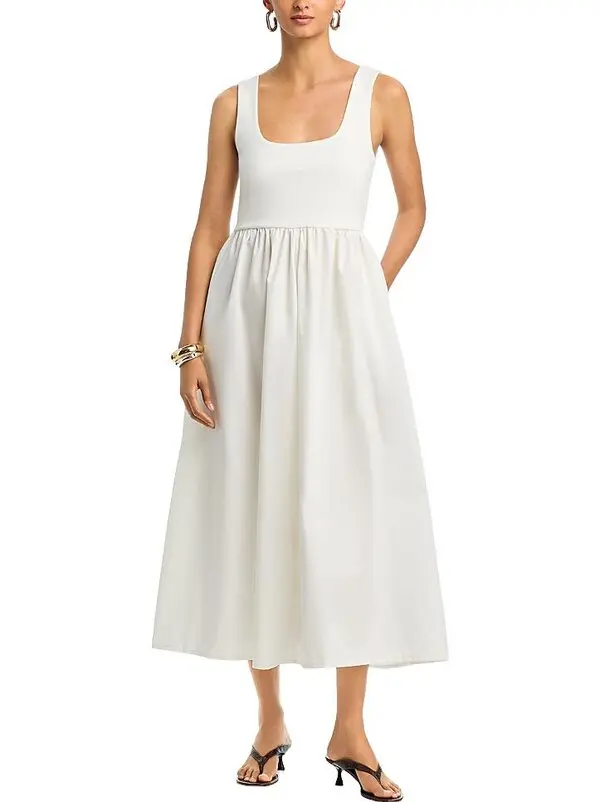 Vero Moda Ane Midi Dress - Cloud Dancer
