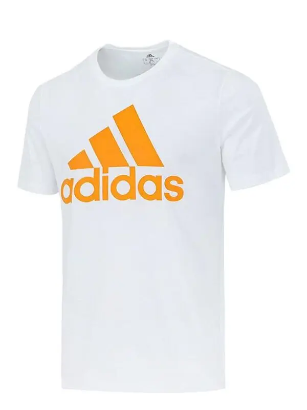 Adidas Bl Sj T Logo Sports Short Sleeve - White