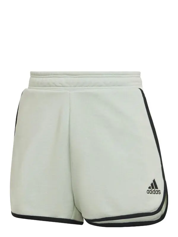 Adidas French Terry High-rise Shorts - Teal