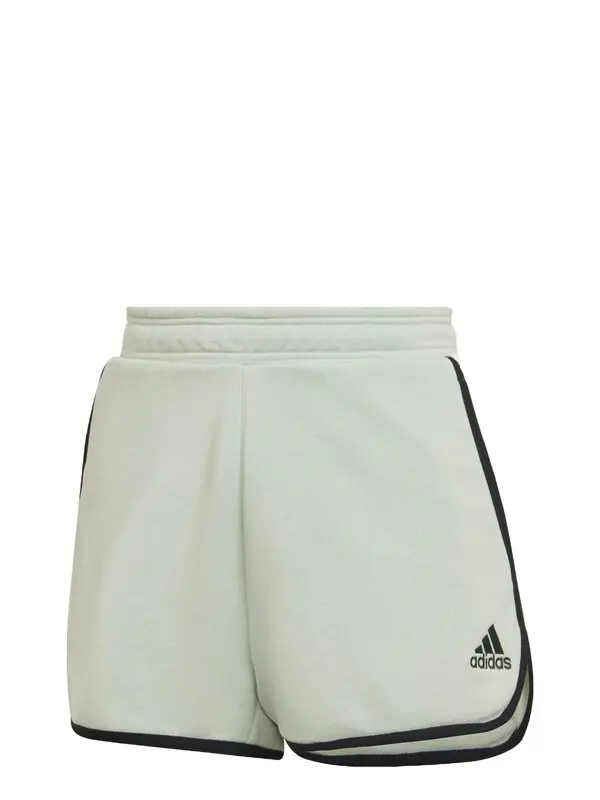 Adidas French Terry High-rise Shorts - Teal