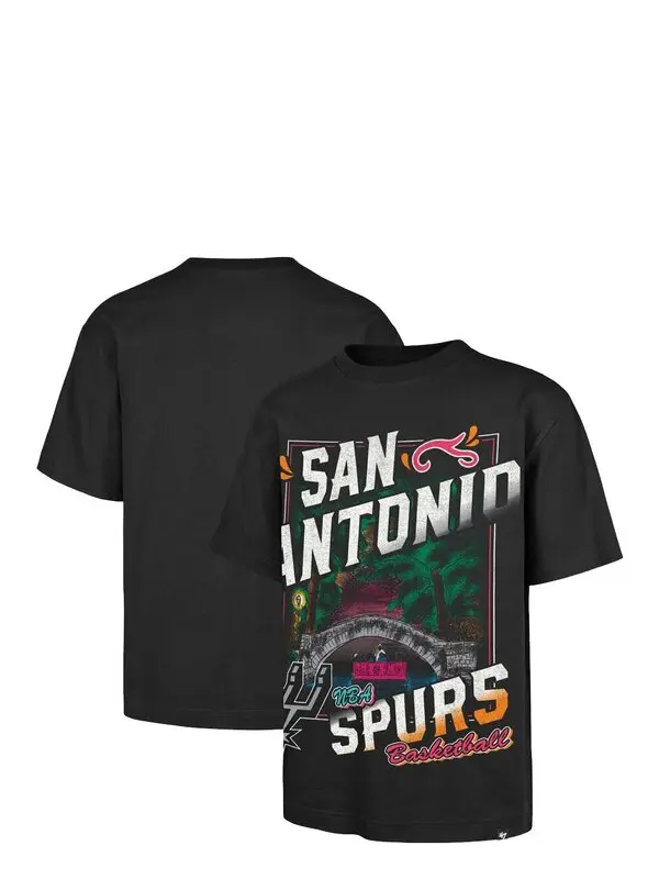 '47 San Antonio Spurs Regional Franklin T-shirt - Black