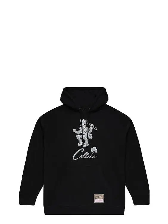 Mitchell & Ness Boston Celtics Chrome Hoodie - Black