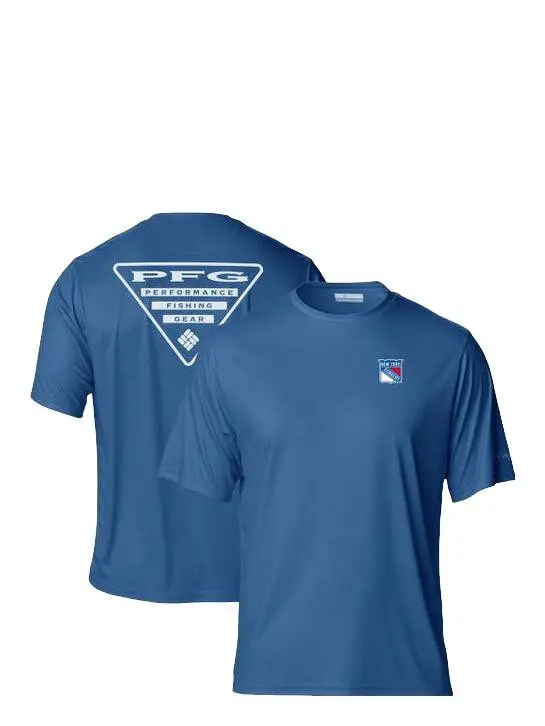Columbia New York Rangers Terminal Tackle Omni-shade T-shirt - Blue