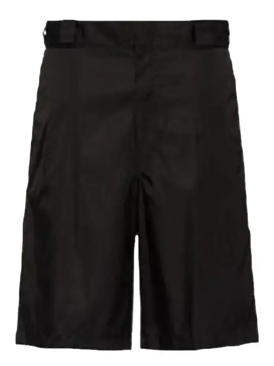 Prada Straight Leg Bermuda Shorts - Black