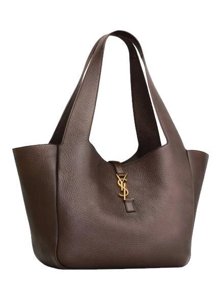 Saint Laurent Le 5 À 7 Bea Shopping Bag - Deep Chestnut