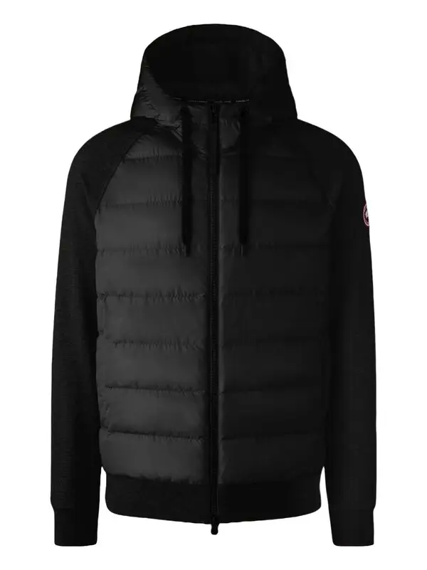 Canada Goose Hybridge Huron Full-zip Hooded Jacket - Black