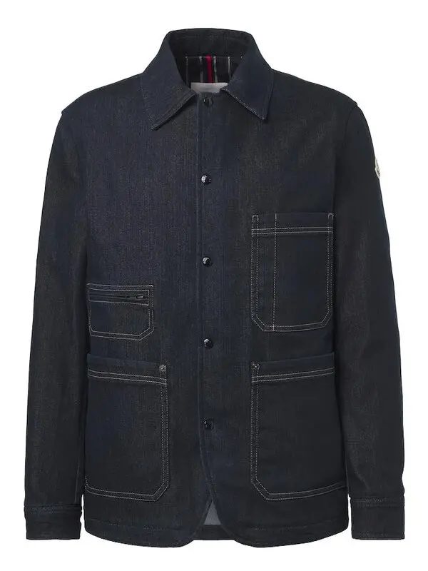 Moncler Haderu Denim Jacket - Blue