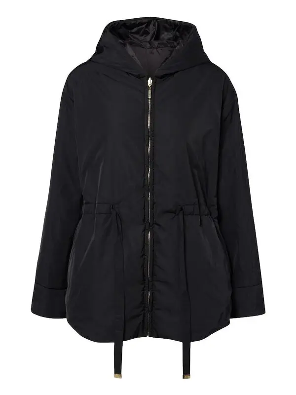 Max Mara The Cube Hooded Jacket - Black