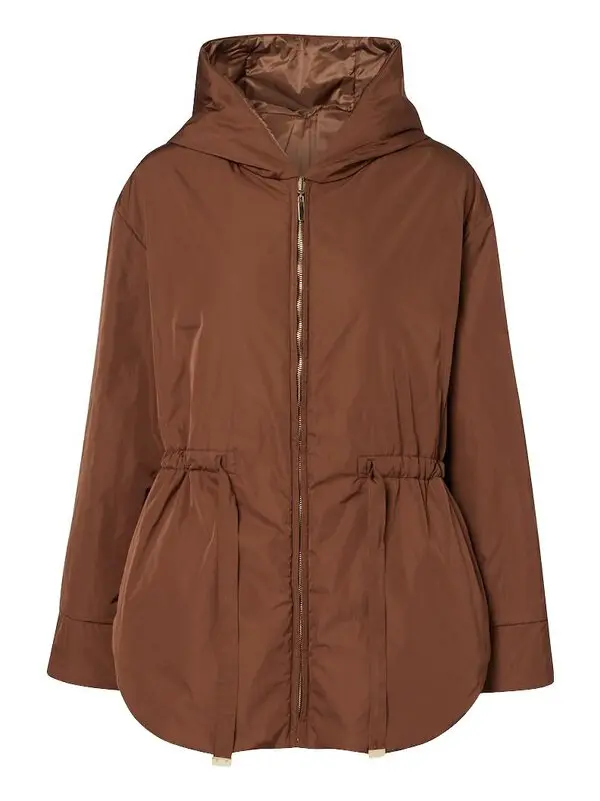 Max Mara The Cube Hooded Jacket - Brown