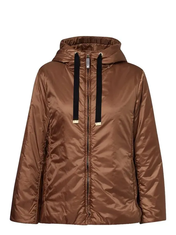 Max Mara Hooded Jacket - Brown