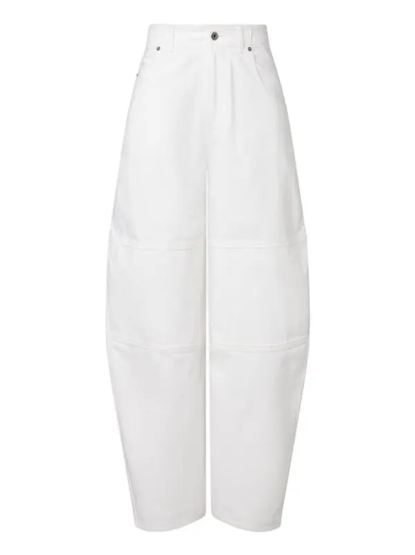 Loewe Barrel Leg Jeans - White